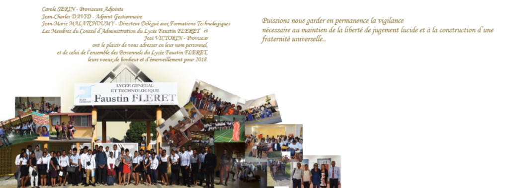 Voeux de la direction – LGT Faustin Fleret